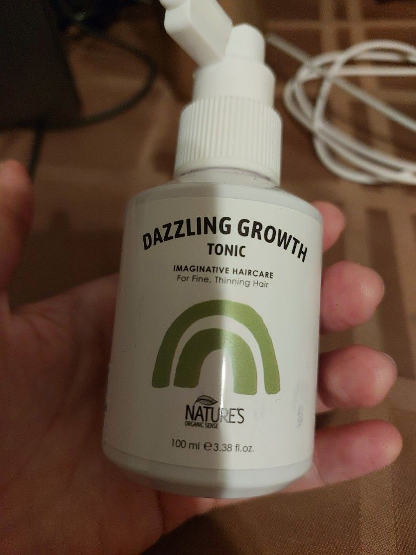 Dazzling Growth Tonic (Natures Organic Sense), Beauty & Personal Care ...