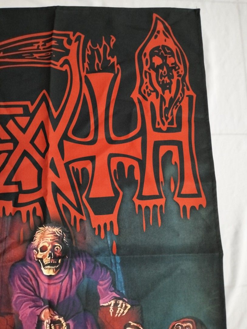 Death Official Merchandise Flag Banner Venom Death Metal Marduk ...