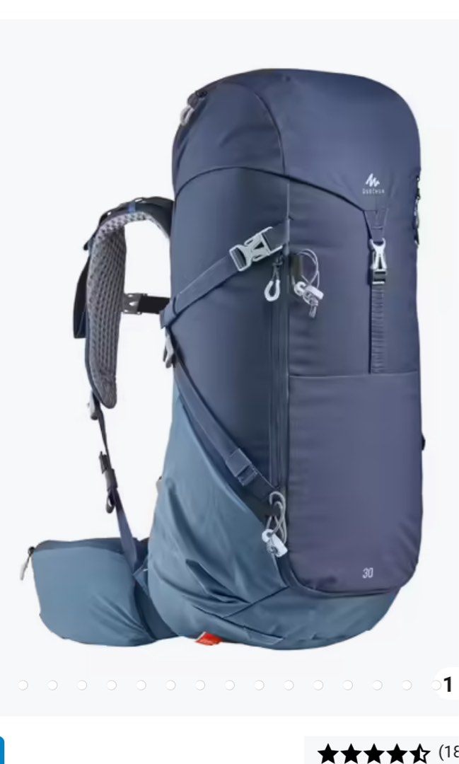 decathlon backpack 30l, Men's Fashion, Bags, Backpacks on Carousell