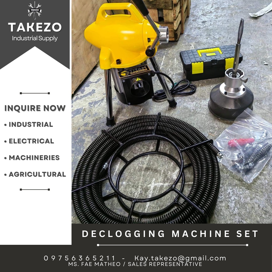 DECLOGGING MACHINE, Commercial & Industrial, Construction Tools ...