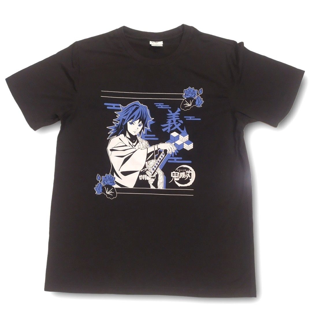 DEMON SLAYER (GIYU TOMIOKA) T-SHIRT | KIMETSU NO YAIBA | KAOS, Fesyen ...