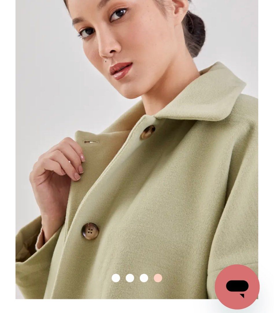 Denzel patch pocket car coat, Women's Fashion, Coats, Jackets and Outerwear on Carousell