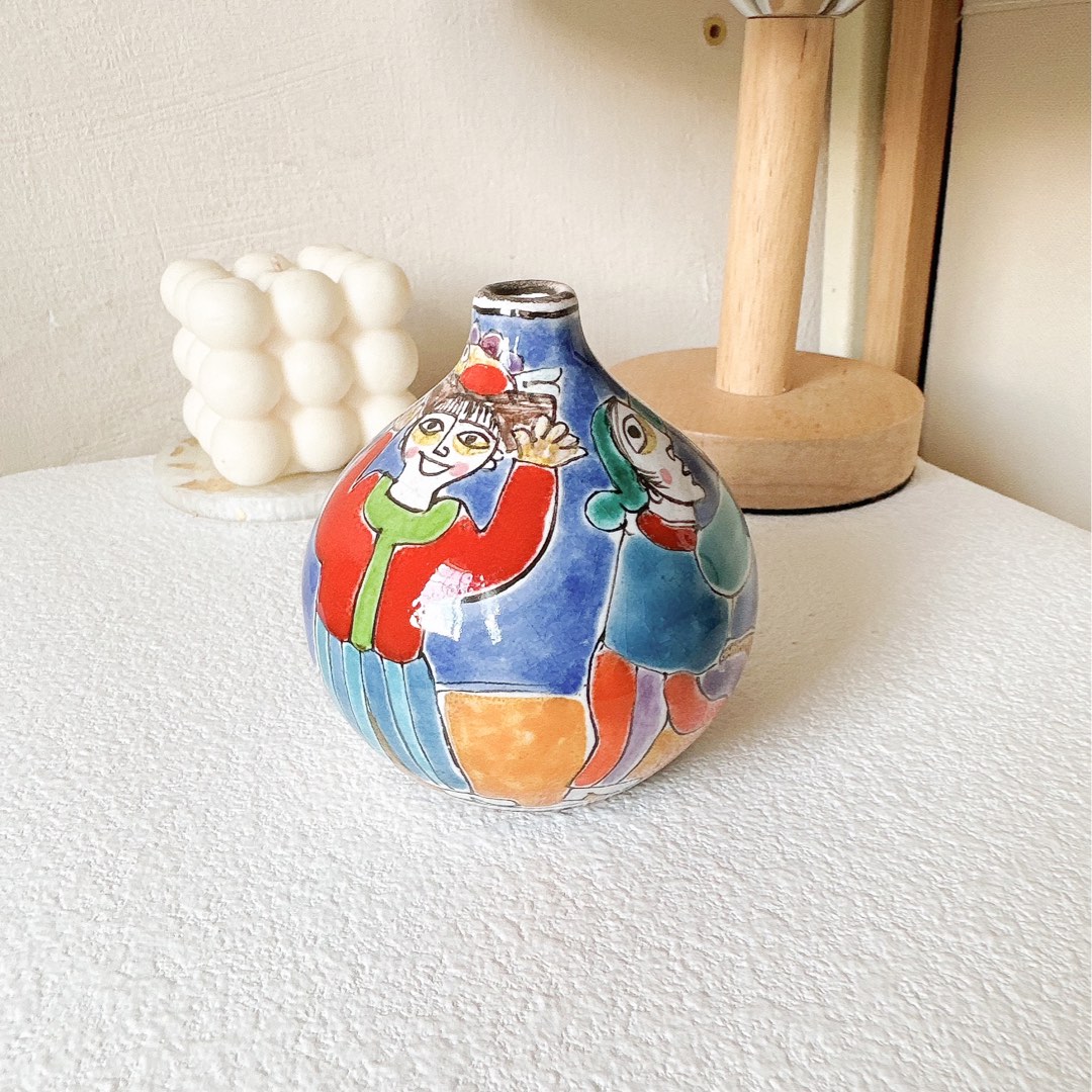 Desimone Italy Hand-painted Mini Vase on Carousell