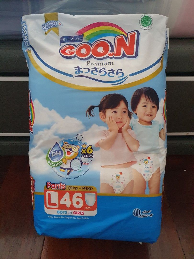 Diapers Popok GooN Premium uk. L (46pcs), Bayi & Anak, Lainnya di Carousell