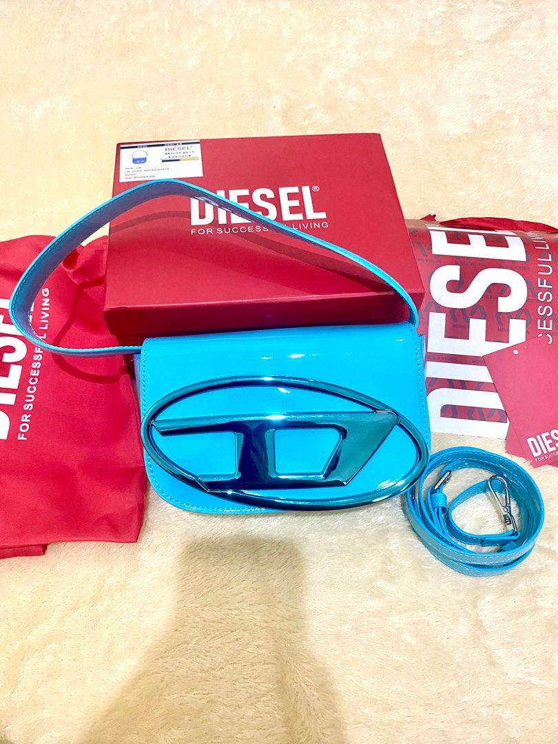 Diesel bag tas diesel shoulder bag vintage bag handbag, Barang Mewah, Jam Tangan di Carousell