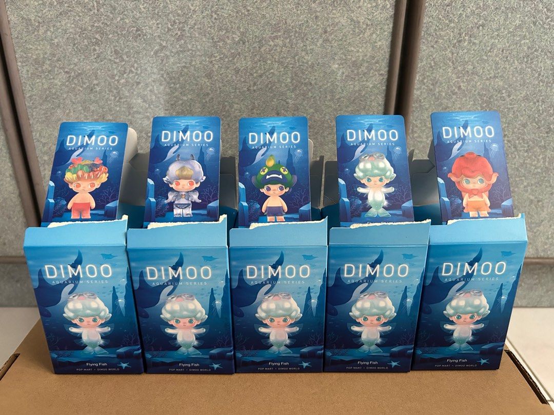 Dimoo Aquarium Series, Hobbies & Toys, Toys & Games on Carousell