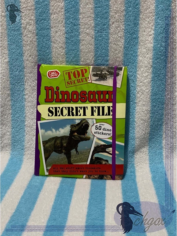 Dinosaur Secret File | Padded Hardbound | Dinosaur, Reference, Sticker ...