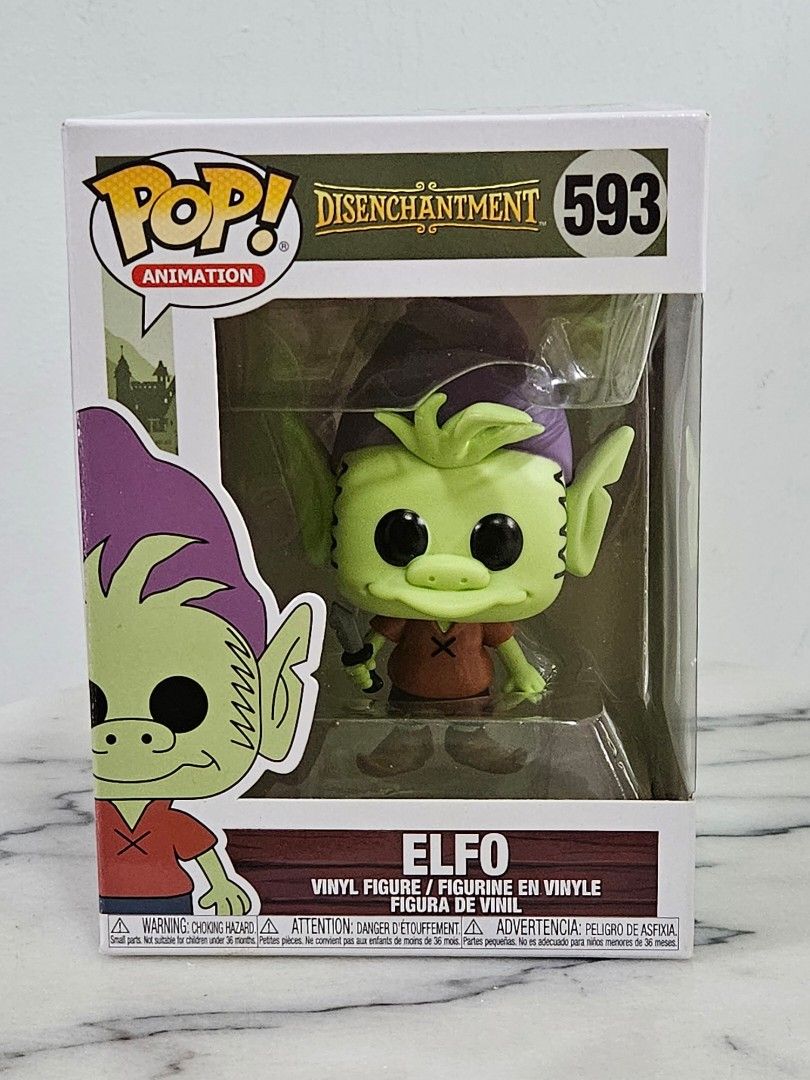 Disenchantment Elfo Funko pop, Hobbies & Toys, Toys & Games on Carousell
