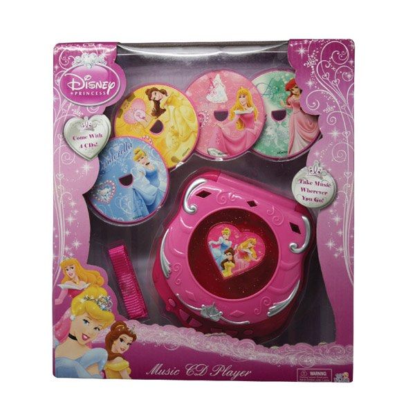 Disney Princess CD Player, Hobbies & Toys, Toys & Games on Carousell