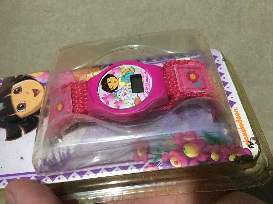 Dora The explorer LED watch on Carousell