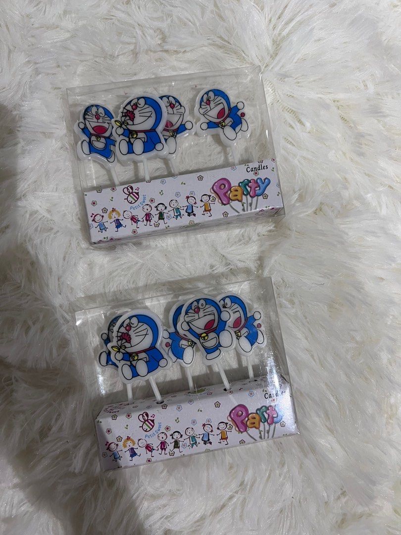 Doraemon birthday candle, Hobbies & Toys, Stationery & Craft, Occasions ...