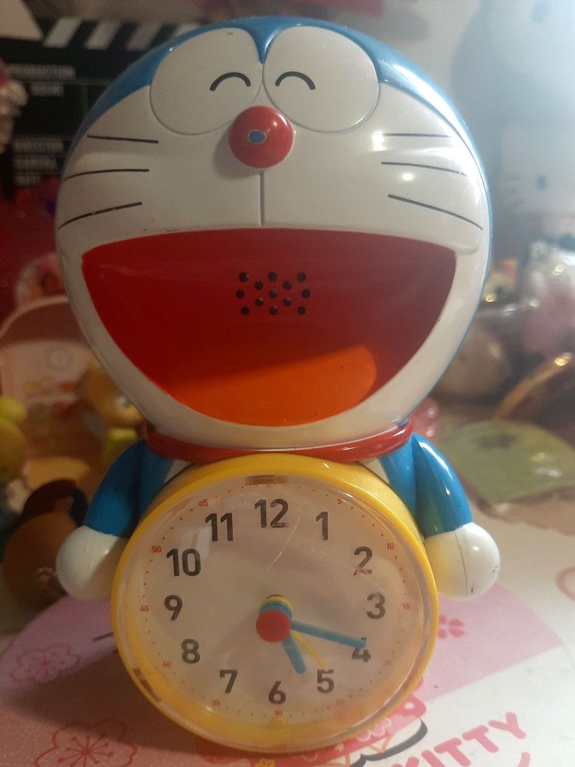Doraemon clock on Carousell