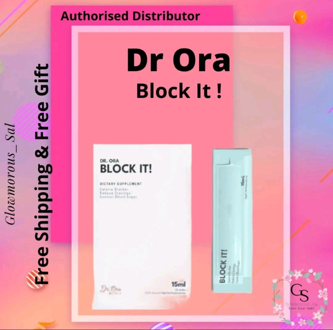 Dr Ora Block It! Carbohydrate Blocker Supplement, Health & Nutrition ...
