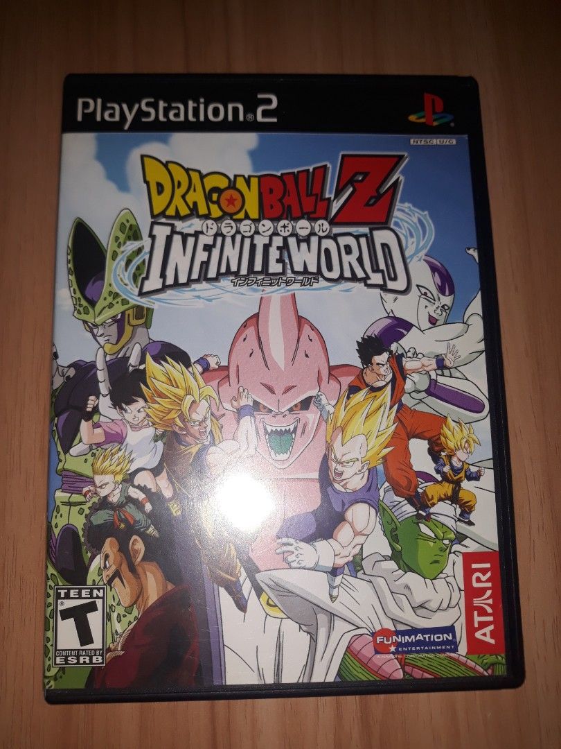 PS2 Dragon Ball Z Infinite World NTSC-U/C Original Playstation 2 Game ...