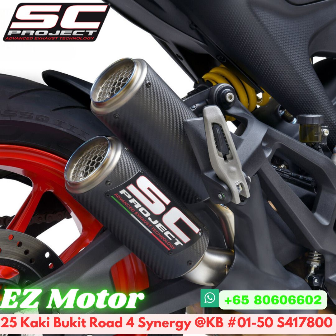 Ducati Monster 937 / 937 Plus / SP (2021-2023) Euro 5 SC Project Twin ...