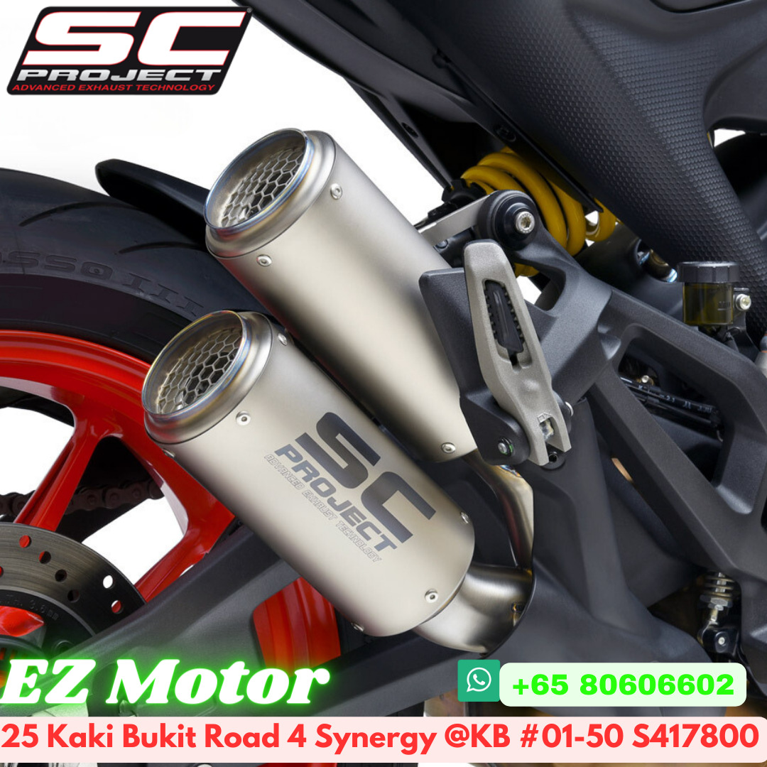 Ducati Monster 937 / 937 Plus / SP (2021-2023) Euro 5 SC Project Twin ...