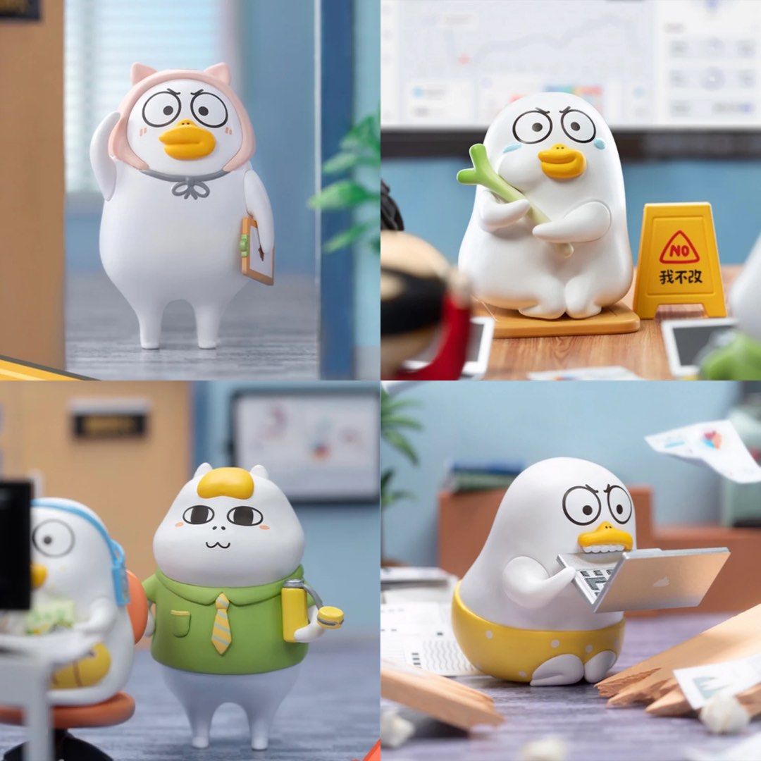 DUCKYO FRIENDS wage earner POPMART/ FULL SET / SINGLE BLIND BOX / ABLE ...