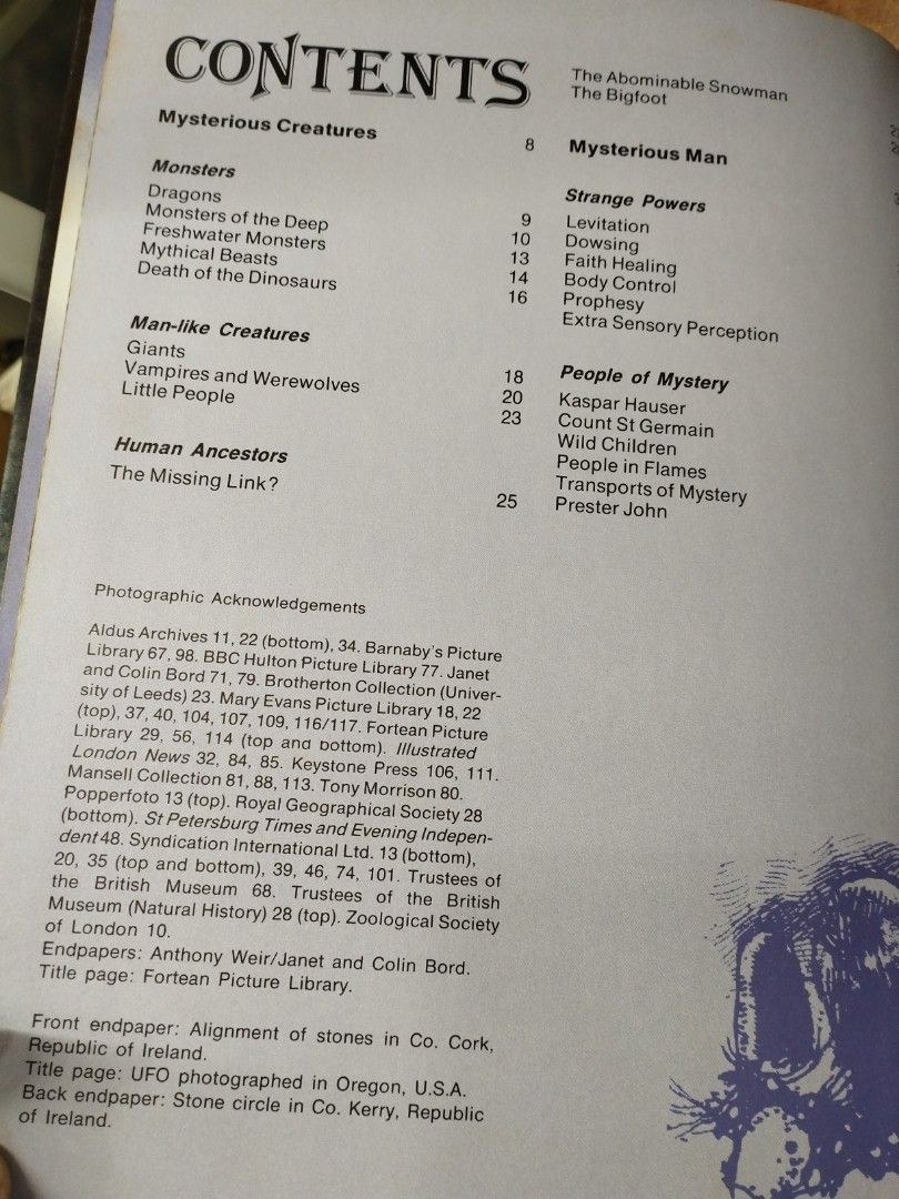 (ENG) The Book Of Great Mysteries, Hobbies & Toys, Books & Magazines ...