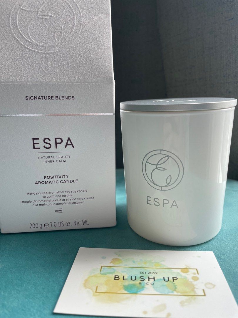 ESPA Positivity Candle 200g, Furniture & Home Living, Home Fragrance on ...
