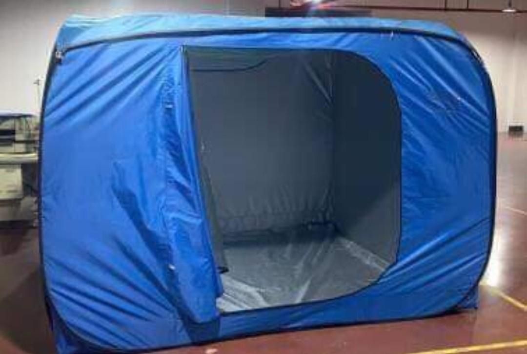 EVACUATION TENT (MODULAR TENT) 250cm X 250cm X 180cm BLUE, Commercial ...