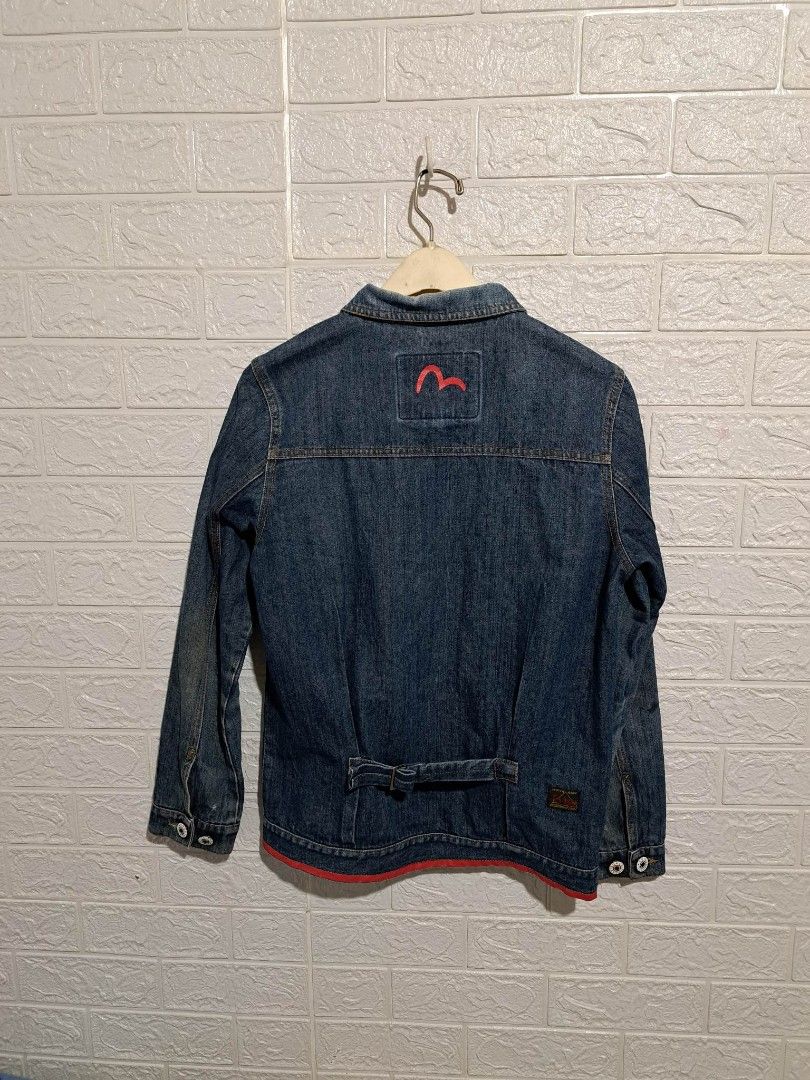 Evisu Denim Jacket on Carousell
