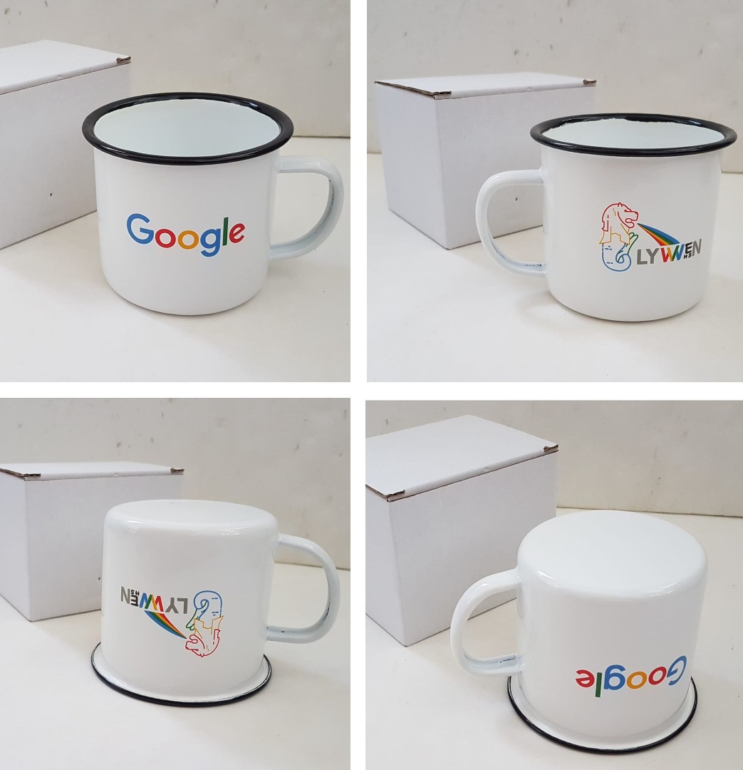 Exclusive Mug by Google, Active Lifestyle, Google Tin Cup, Google Tin ...