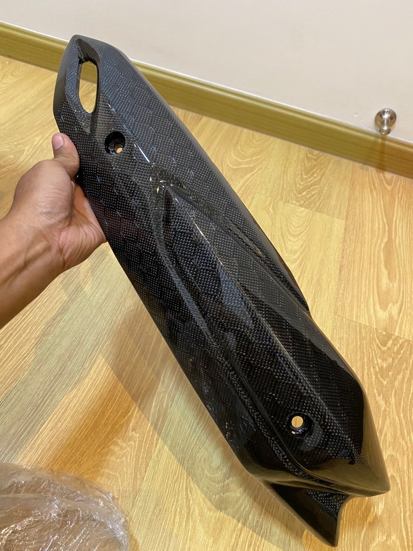 Exhaust guard Honeycomb NVX AEROX, Motorcycles, Motorcycle Accessories ...