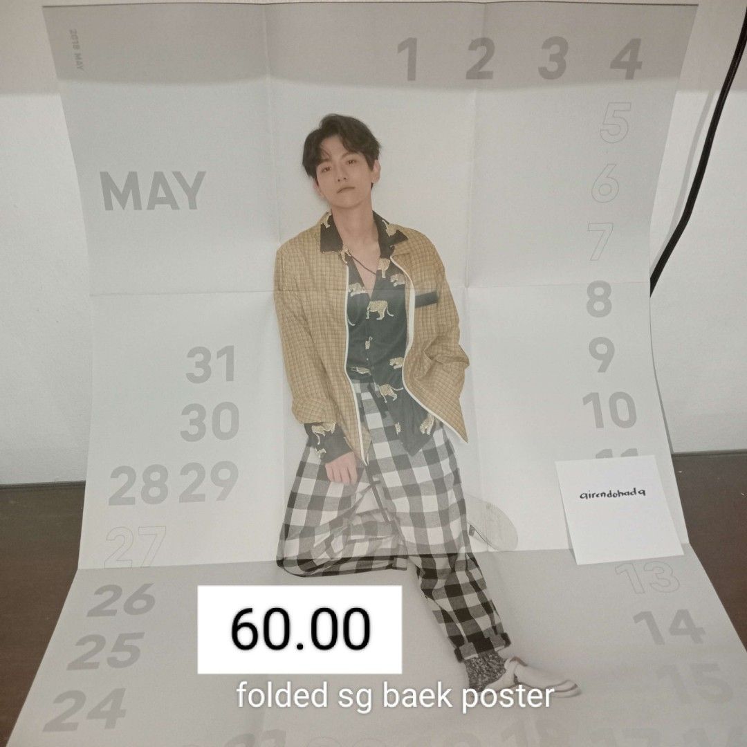 EXO Member Poster | Baekhyun Poster | Chanyeol Poster | Xiumin Poster ...