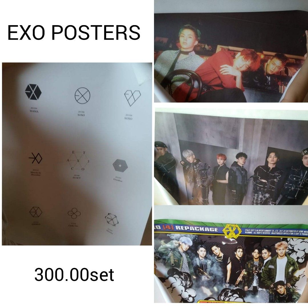 EXO Posters on Carousell