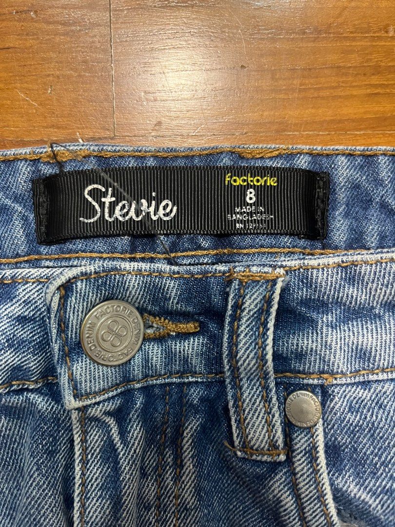 Factorie Denim Shorts, Women's Fashion, Bottoms, Shorts on Carousell