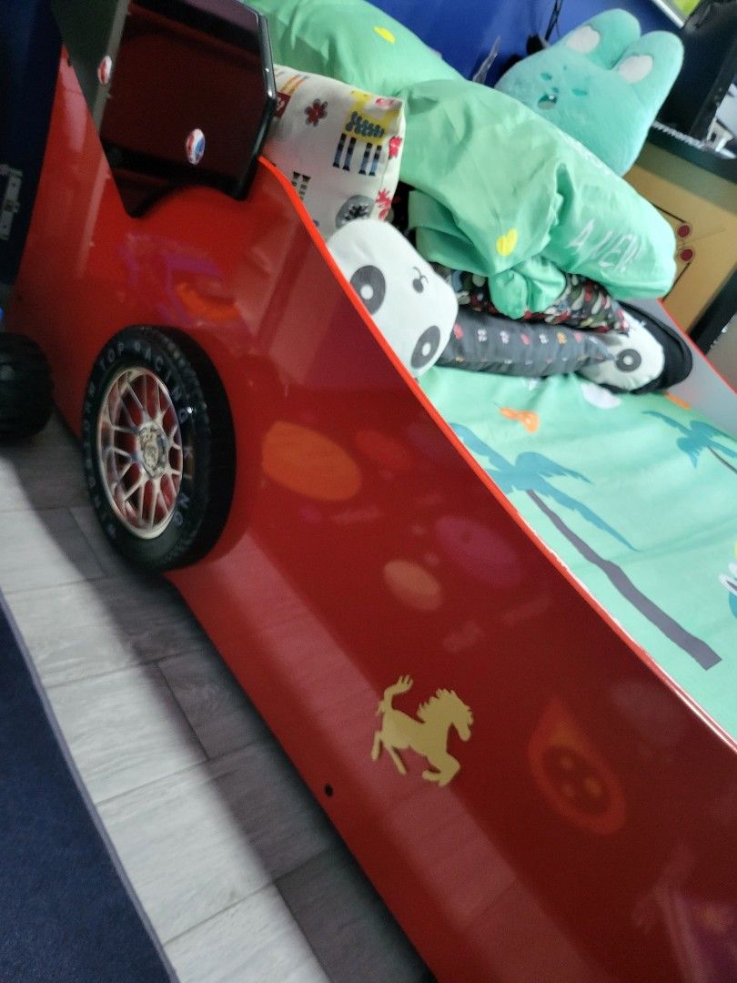 Ferrari bed frame, Furniture & Home Living, Furniture, Bed Frames ...