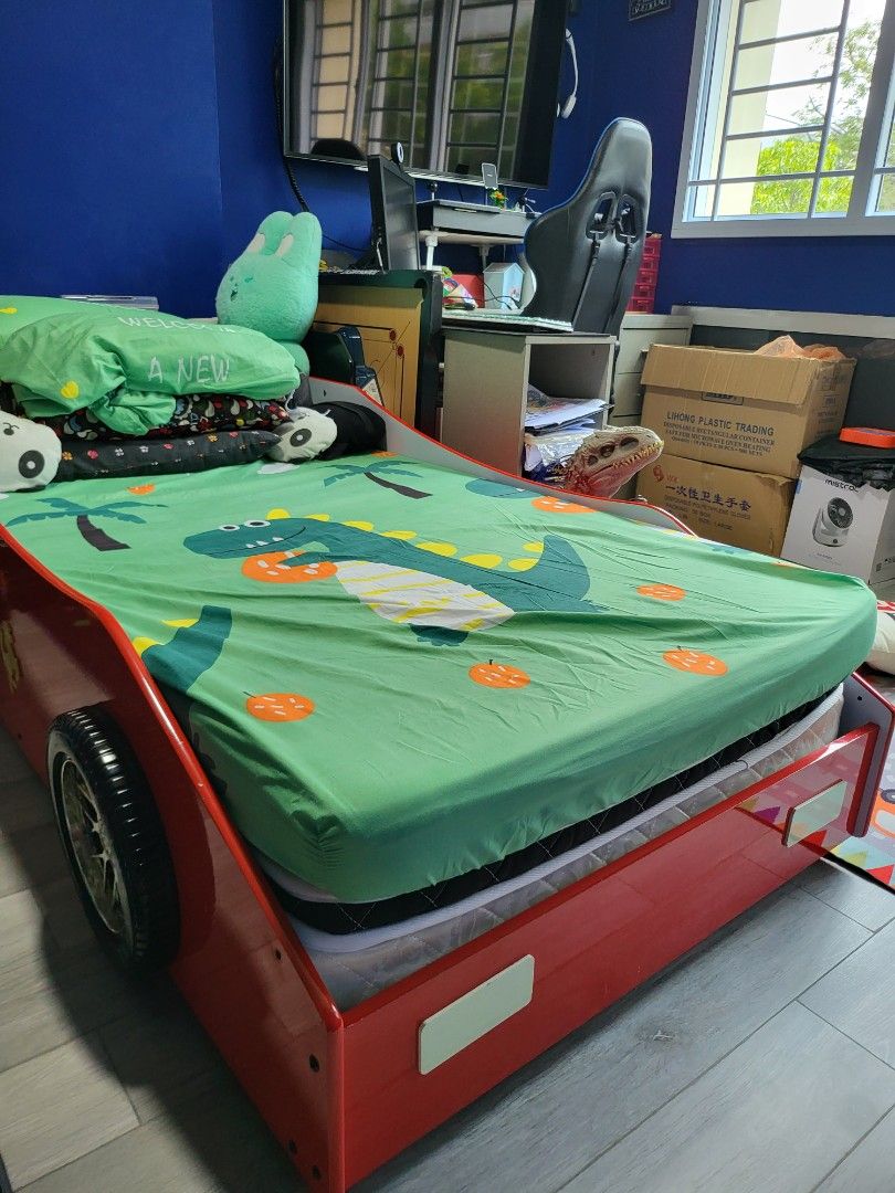 Ferrari bed frame, Furniture & Home Living, Furniture, Bed Frames ...