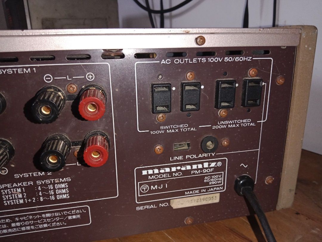 For sale :marantz integrated amplifier, Audio, Other Audio Equipment on ...