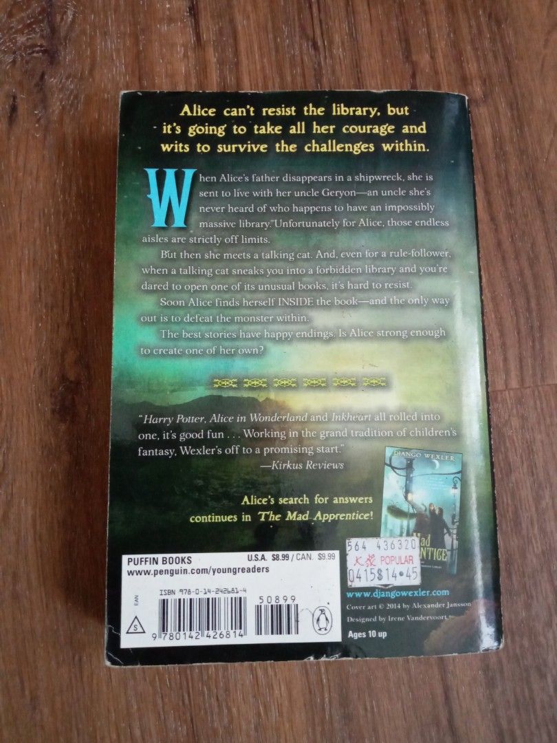 FREE! The Forbidden Library by Duango Wexler, Hobbies & Toys, Books ...