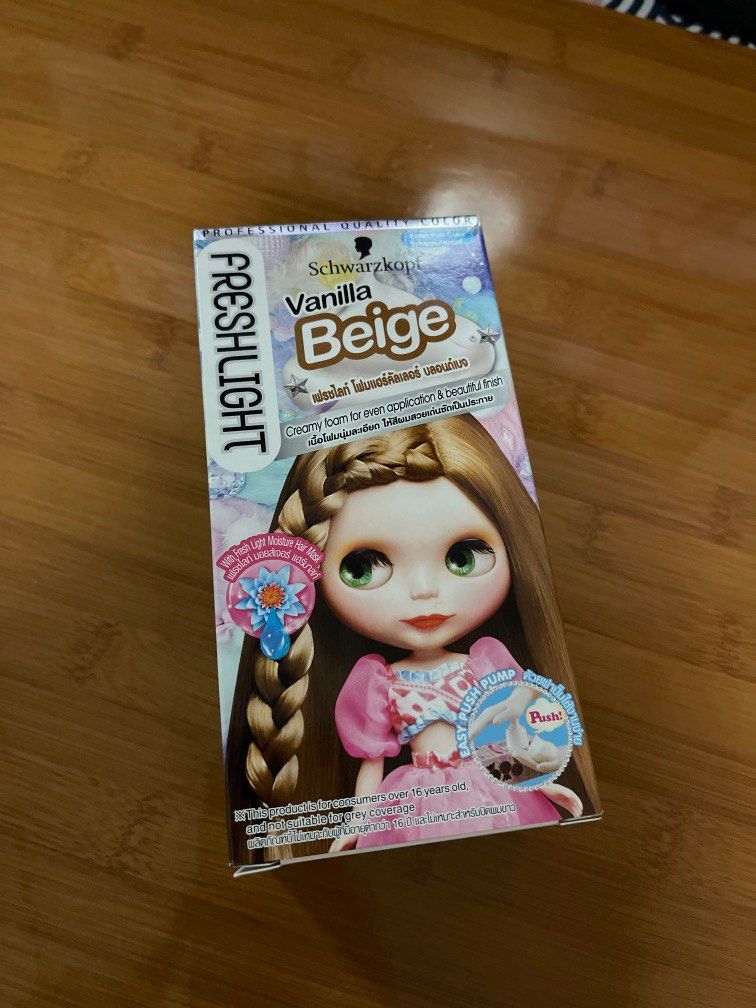 Freshlight Hair Color Foam 105ml Bottle - Vanilla Beige, Beauty ...