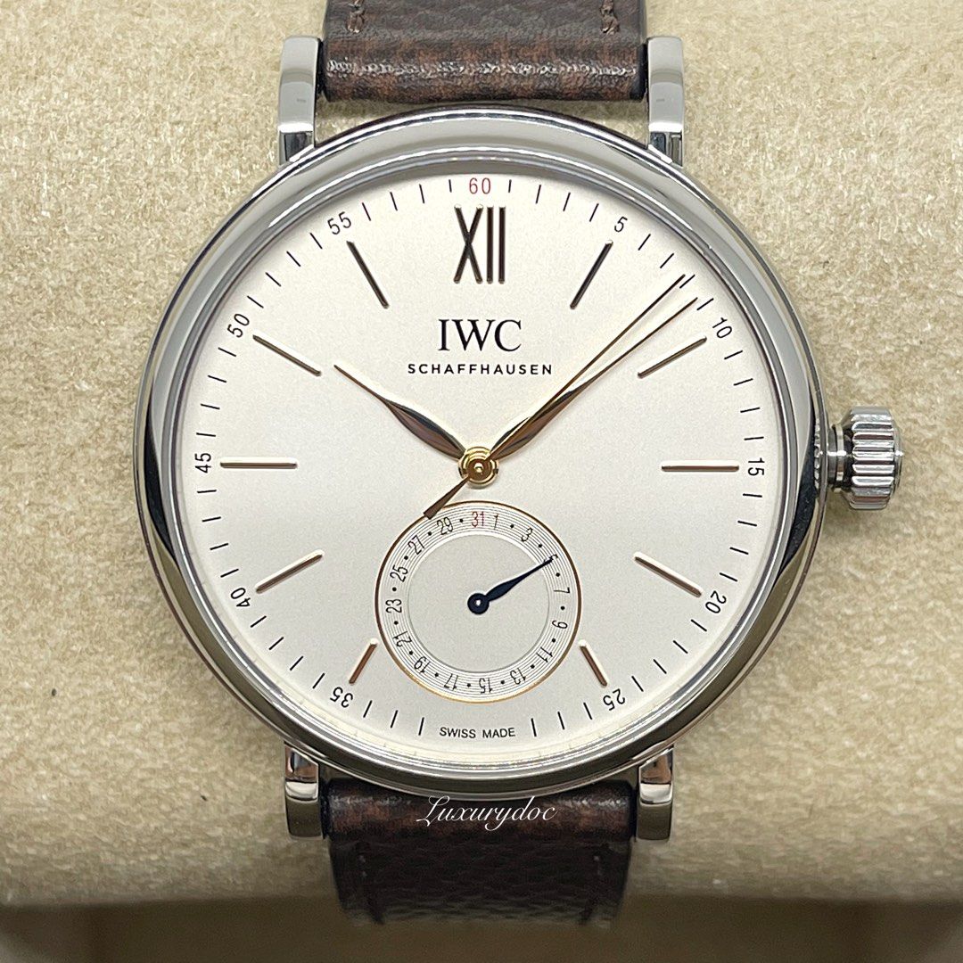 FS.BNIB IWC PORTOFINO AUTOMATIC POINTER DATE 39MM WATCH IW359201, Luxury, Watches on Carousell