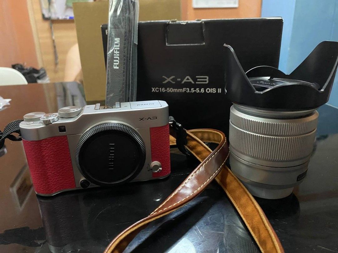 Fujifilm XA3 Touch Screen Mirrorless Digital Camera, Photography ...