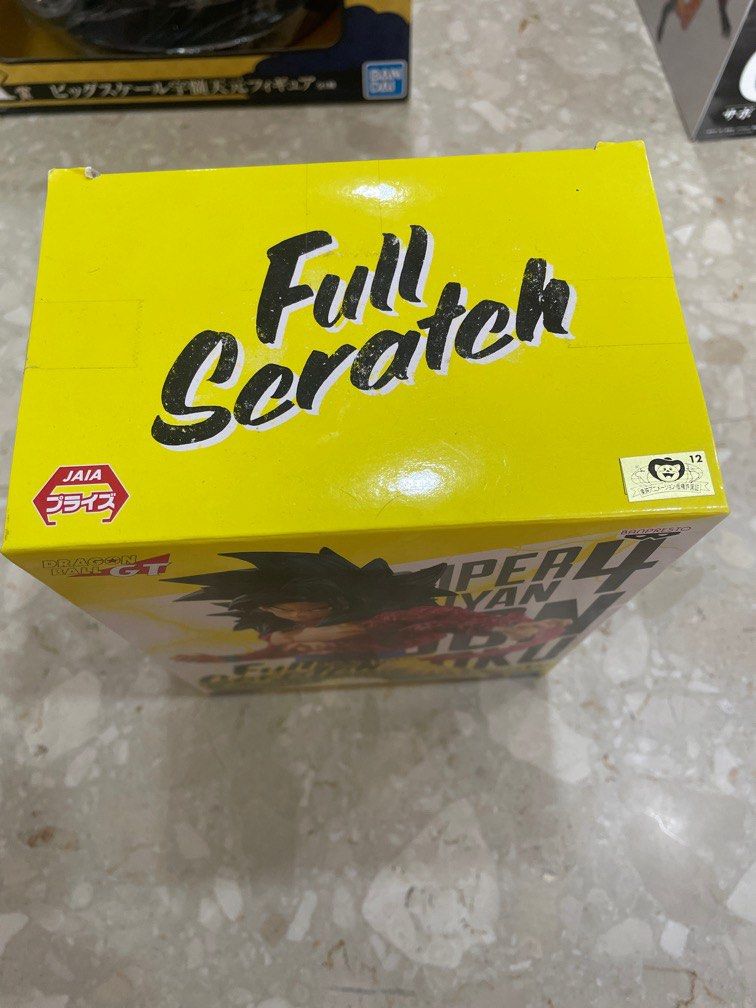 Full scratch son goku, Hobbies & Toys, Toys & Games on Carousell