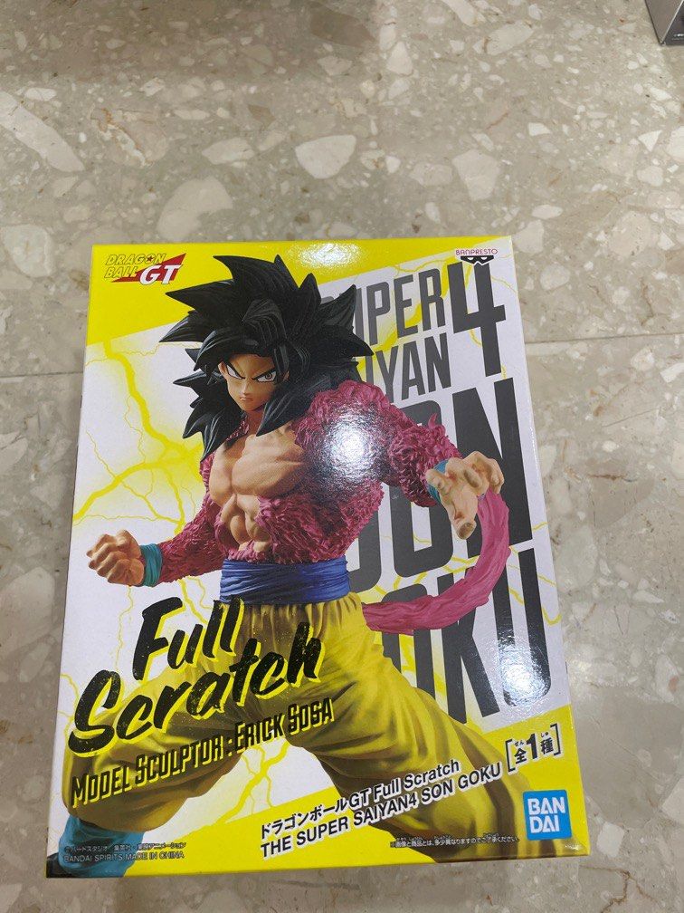 Full scratch son goku, Hobbies & Toys, Toys & Games on Carousell