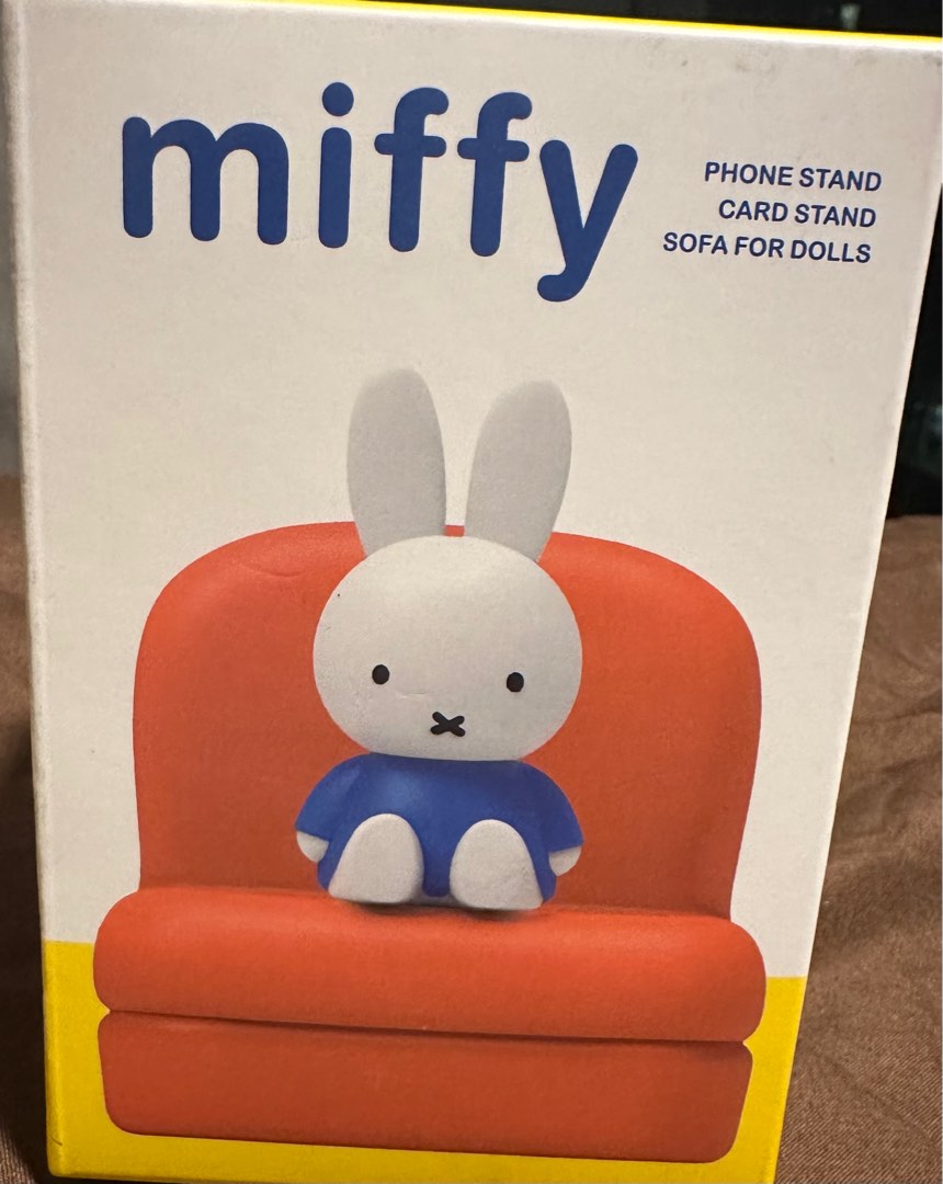 Fun claw Miffy phone stand card stand sofa for dolls, Hobbies & Toys ...