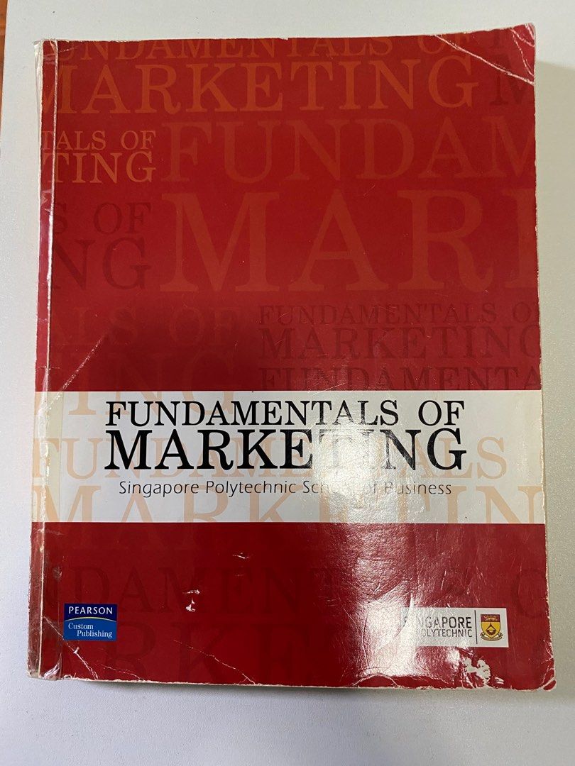 Fundamentals of Marketing Textbook, Hobbies & Toys, Books & Magazines ...
