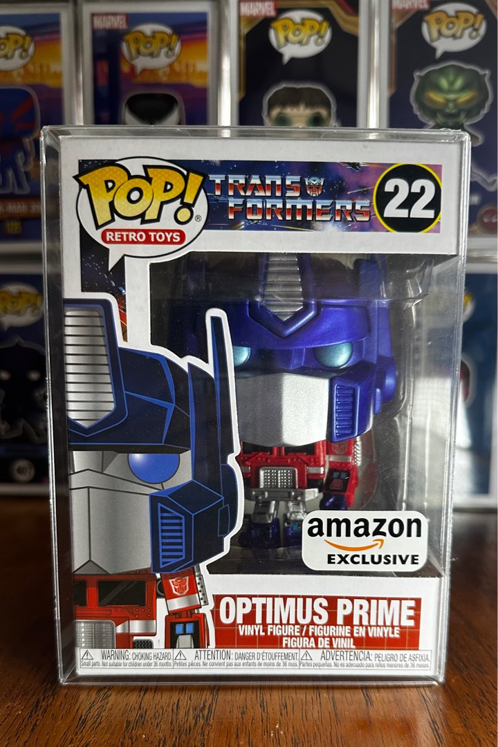 Funko POP - Optimus Prime (G1) Amazon Exclusive, Hobbies & Toys, Toys ...