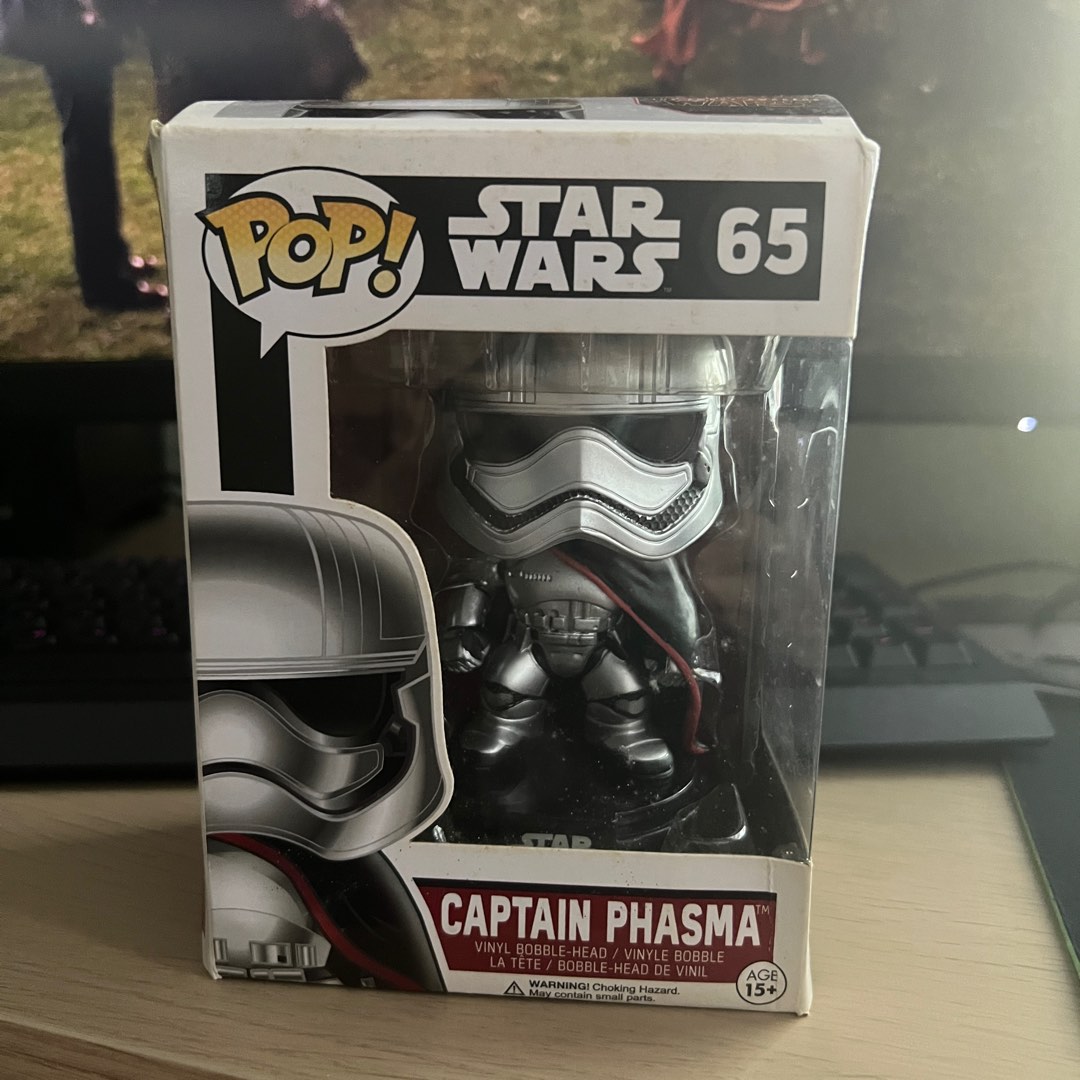 Funko POP! Captain Phasma (65), Hobbies & Toys, Toys & Games on Carousell