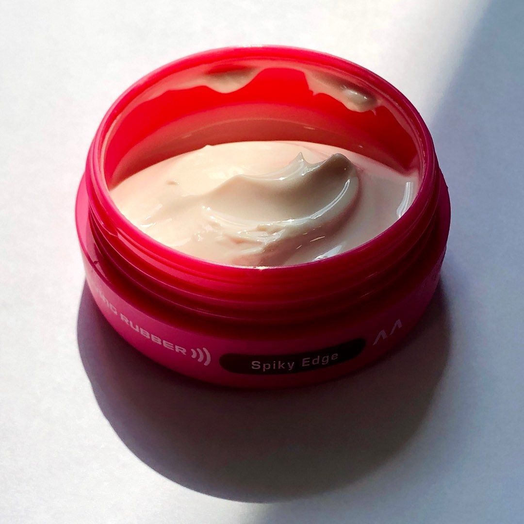 Gatsby Moving Rubber Pink Hair Jam Black Set / Hair Wax Clay Gel Pomade ...