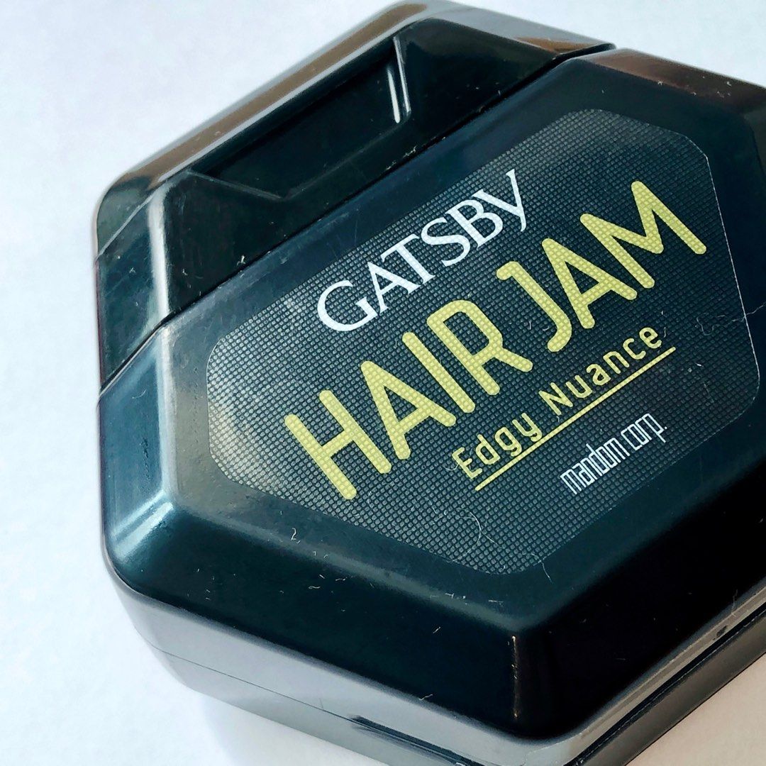 Gatsby Moving Rubber Pink Hair Jam Black Set / Hair Wax Clay Gel Pomade ...