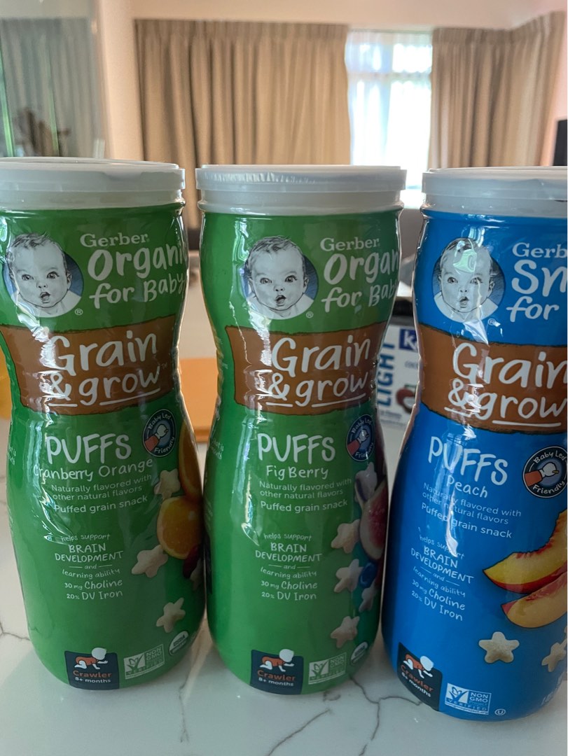 Gerber puffs, Babies & Kids, Nursing & Feeding, Weaning & Toddler ...