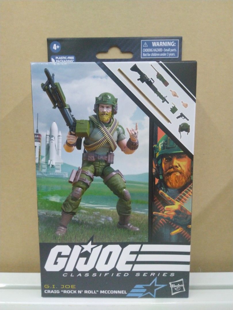 G.I. Joe Classified Craig "Rock N Roll" McConnell, Hobbies & Toys, Toys ...