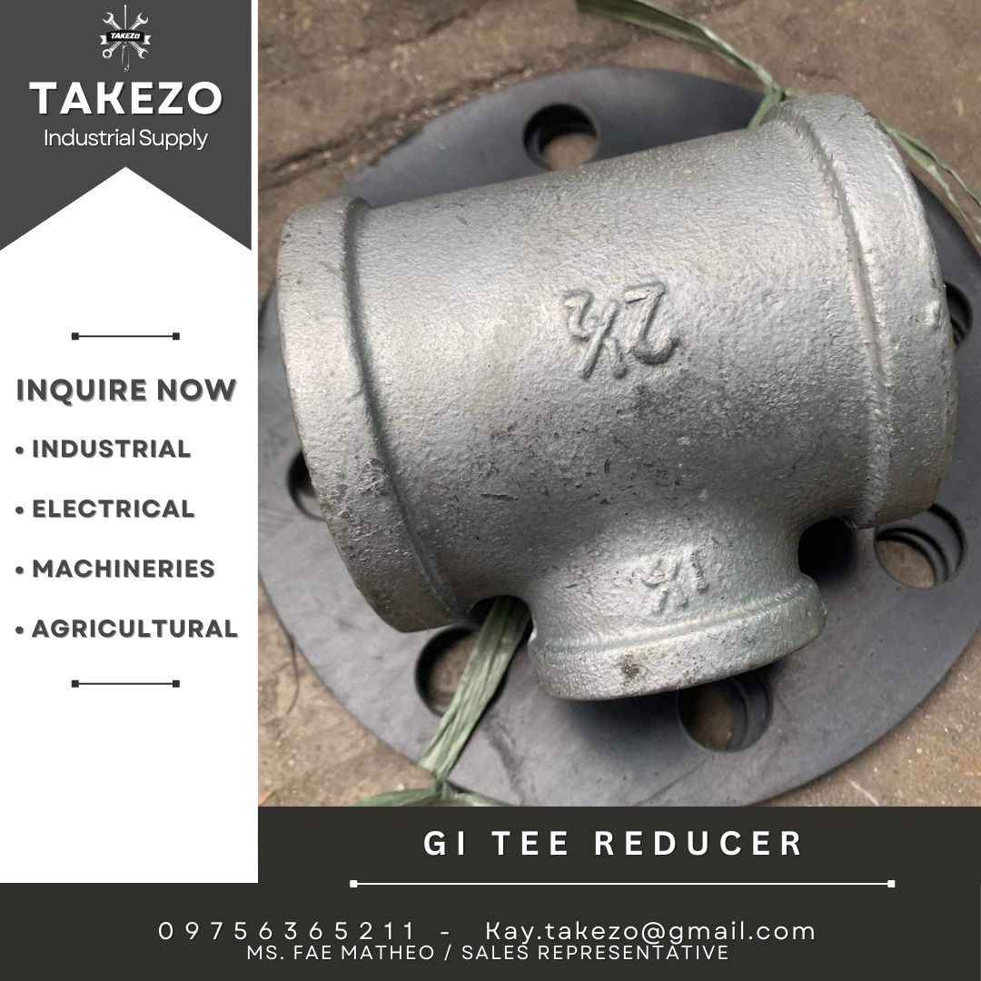 GI TEE REDUCER on Carousell