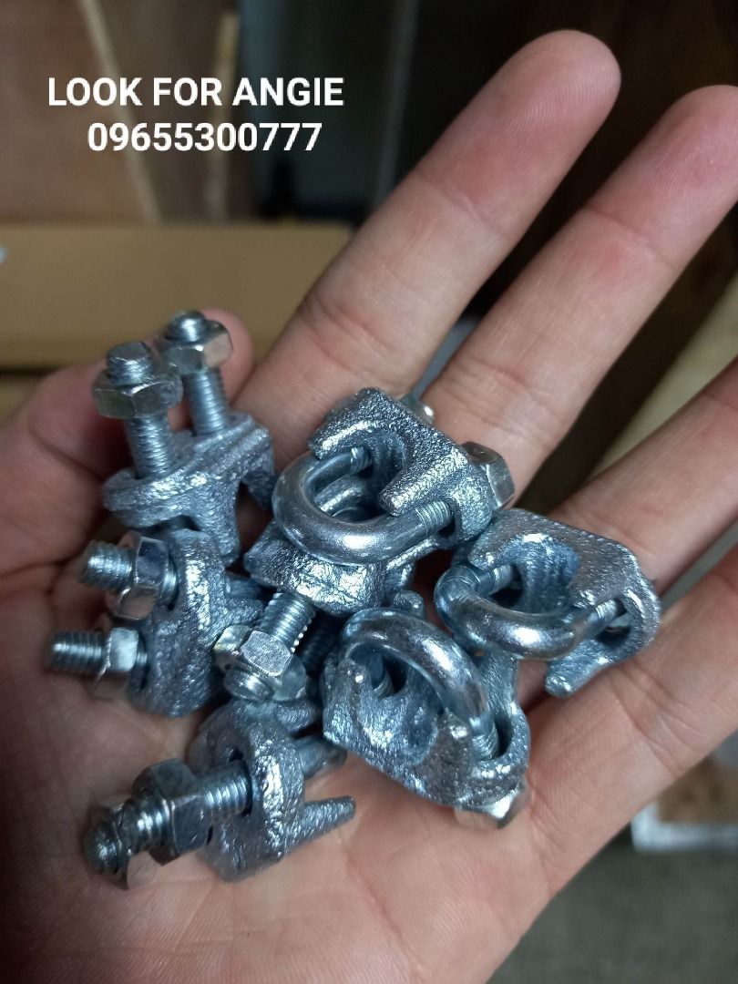 Gi Wire Rope Clip, Commercial & Industrial, Construction Tools ...