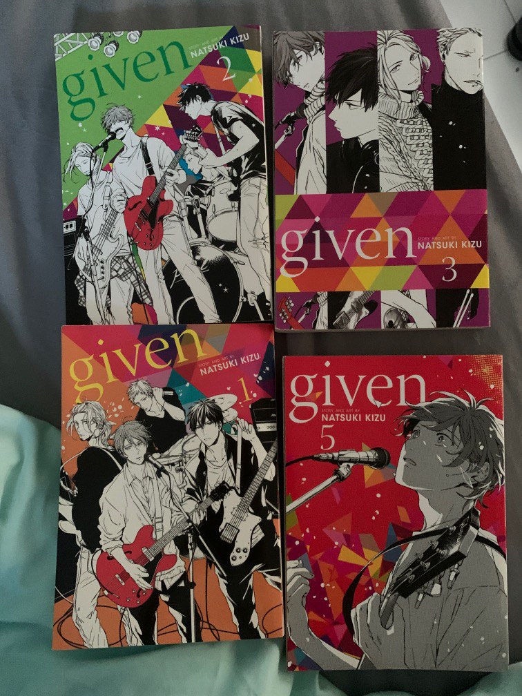 given manga, Hobbies & Toys, Books & Magazines, Comics & Manga on Carousell